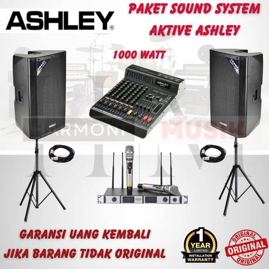 Jual Paket Sound System ASHLEY - Paket Sound Indoor dan Outdoor ASHLEY ...