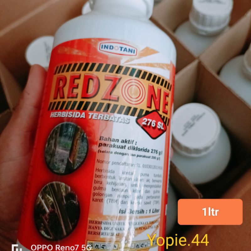 Jual obat rumput red zone 276sl herbisida kontak | Shopee Indonesia