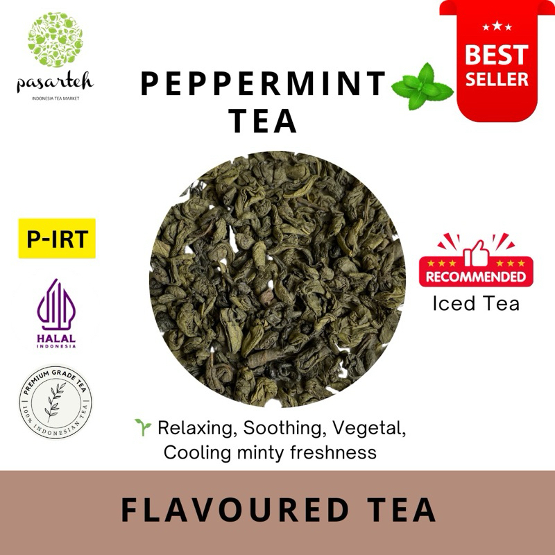 Jual [Pasarteh Sample Pack] Peppermint Green Tea | Mint Tea | Teh Rasa ...