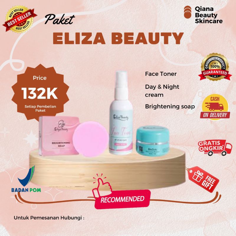 Jual EBY ELIZA BEAUTY PAKET LENGKAP & SERUM GLOWING AMPUH 3X LEBIH ...