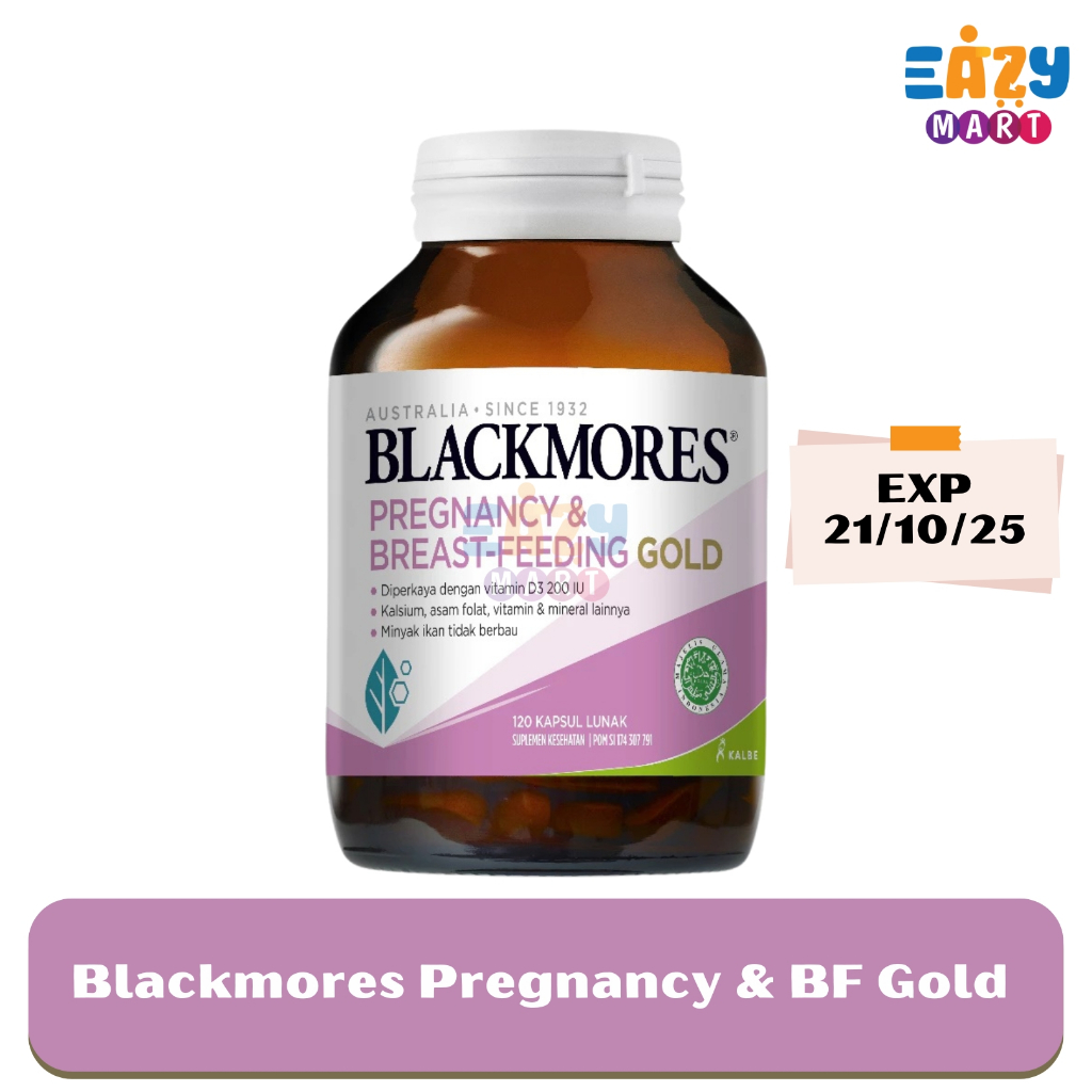 Jual Blackmores Pregnancy and Breastfeeding Gold | Shopee Indonesia