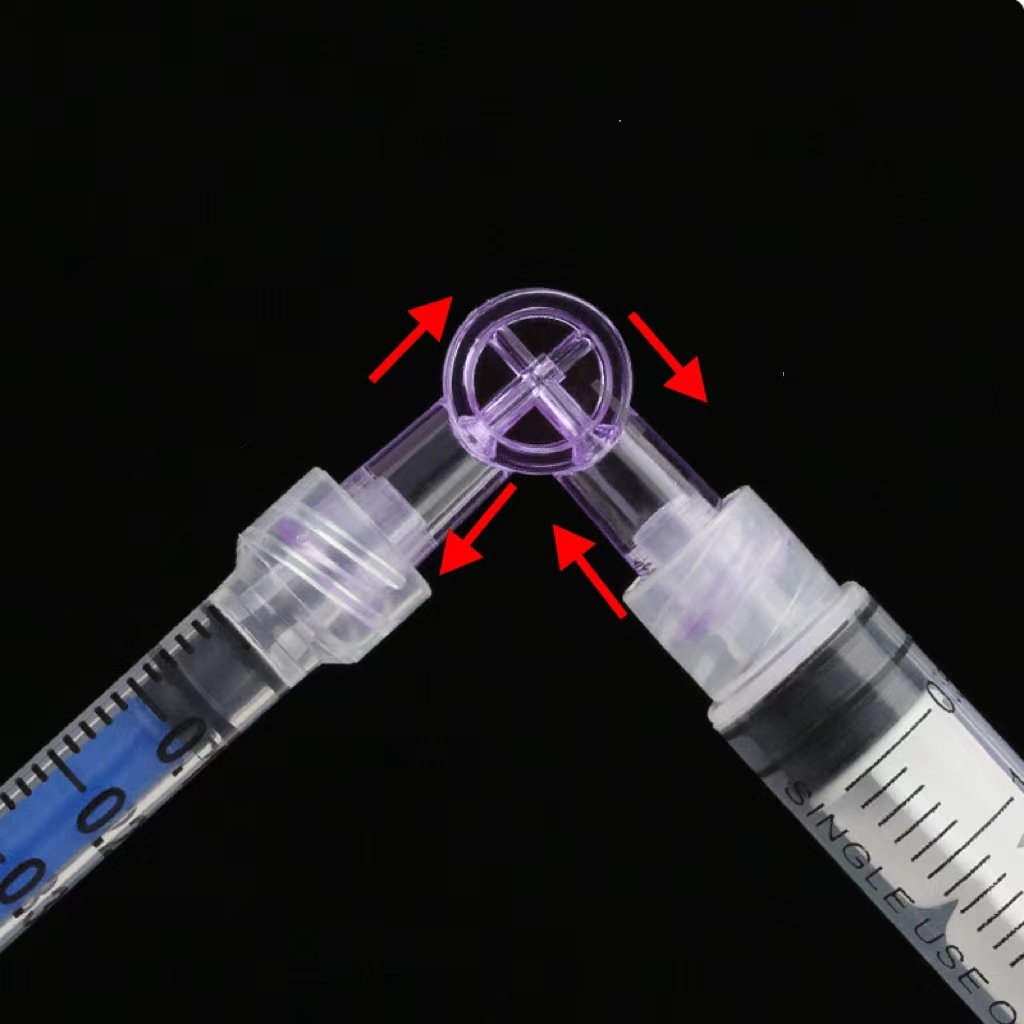 Jual Three Way Stopcock Syringe Connector Konektor Spuit Penyambung ...