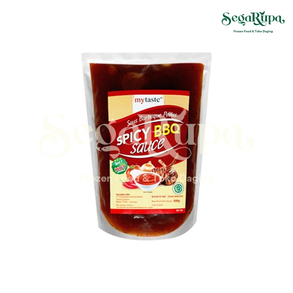 Jual MY TASTE BBQ SPICY LEVEL 3 100GR - SEGARUPA FROZEN FOOD & TOKO ...
