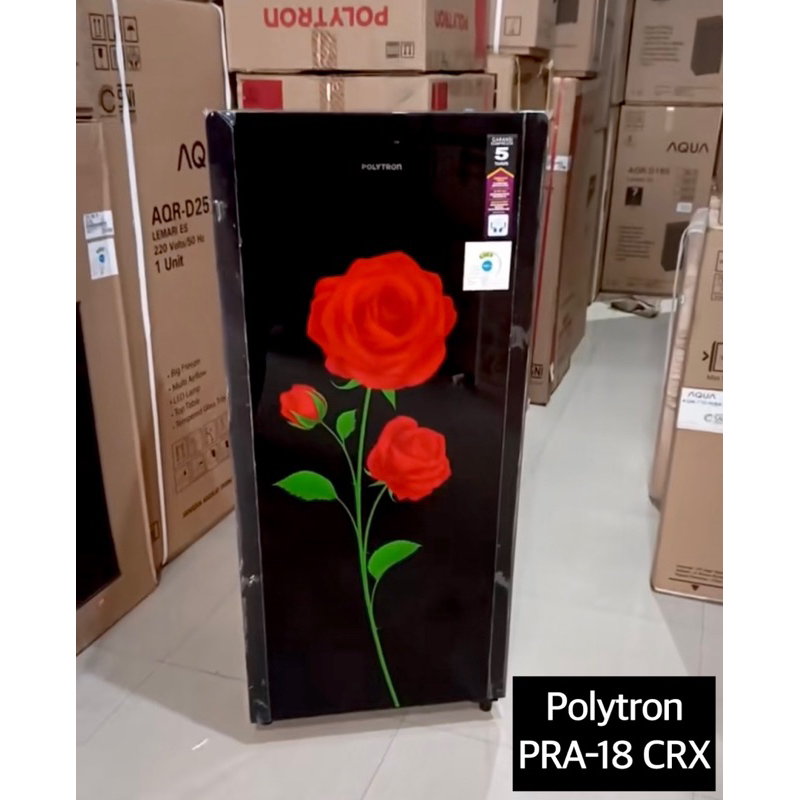Jual Kulkas 1 pintu POLYTRON PRA-18 CRX. Lemari es | Shopee Indonesia