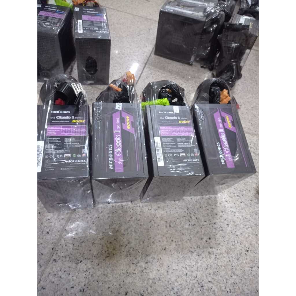 Jual PSU/POWER SUPLYY Micronics 500w pure 80plus NORMAL | Shopee Indonesia
