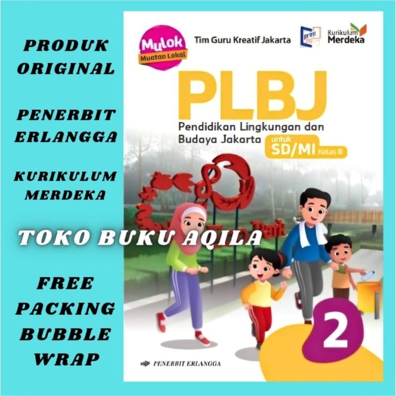 Jual Buku PLBJ Erlangga Kelas 1 2 3 4 5 6 SD/MI Kurikulum Merdeka ...