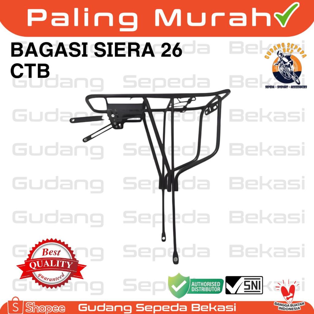 Jual BAGASI BONCENGAN BELAKANG SEPEDA CTB MINI / MTB / 24 26 27 INCH ...