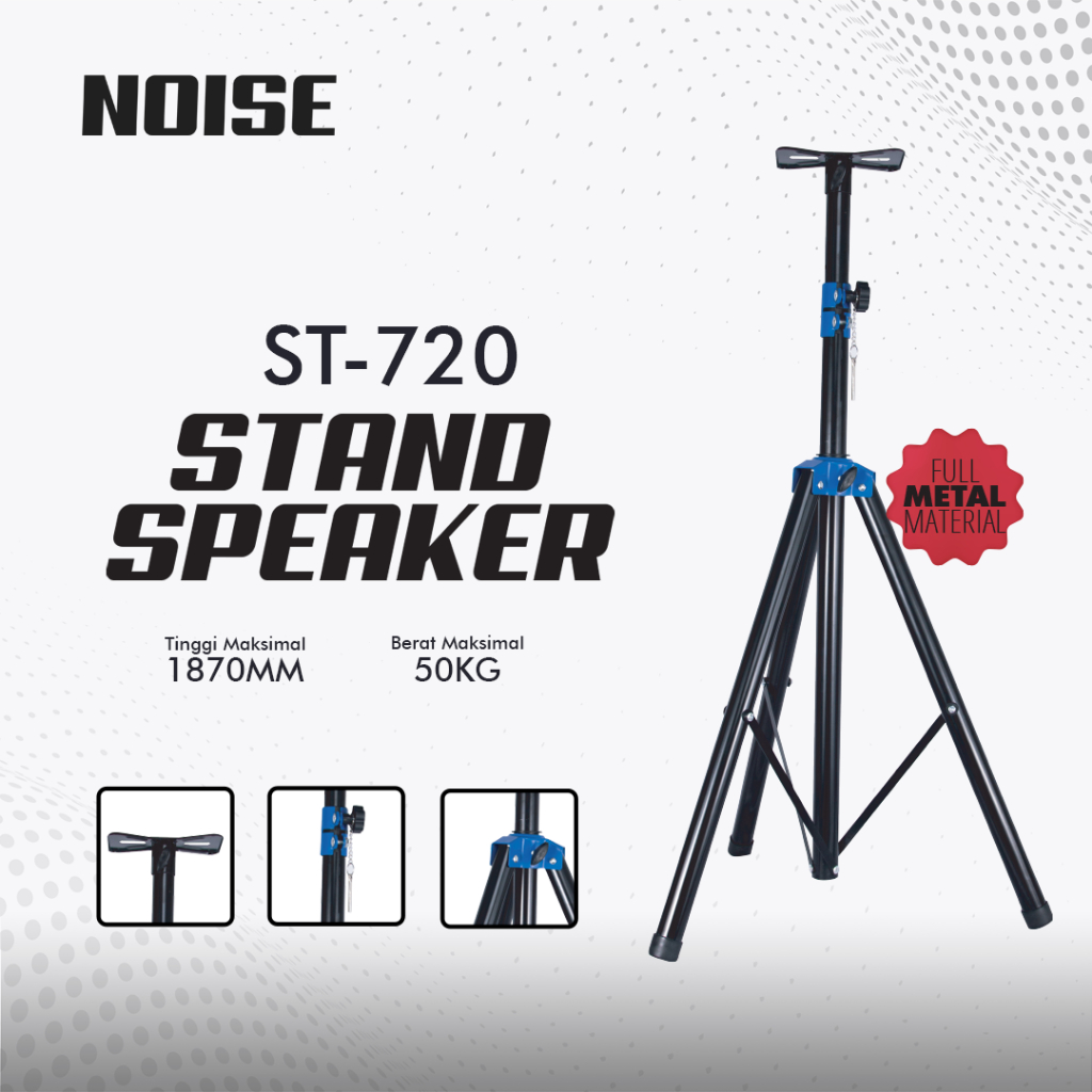 Jual NOISE Stand Speaker ST 720 | Shopee Indonesia