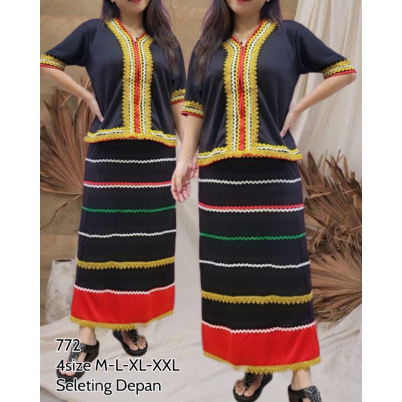 Jual Baju Adat Dayak Bidayuh | Shopee Indonesia