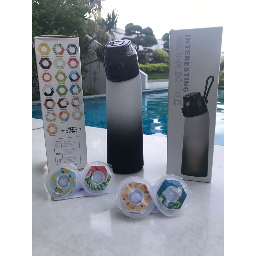 Jual botol air flavour 650ml olahraga botol plastik water up (COD ...