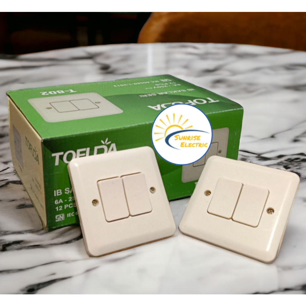Jual Paket 1 Box isi 12 Pcs Tofuda IB Saklar Seri / Saklar Engkel ...