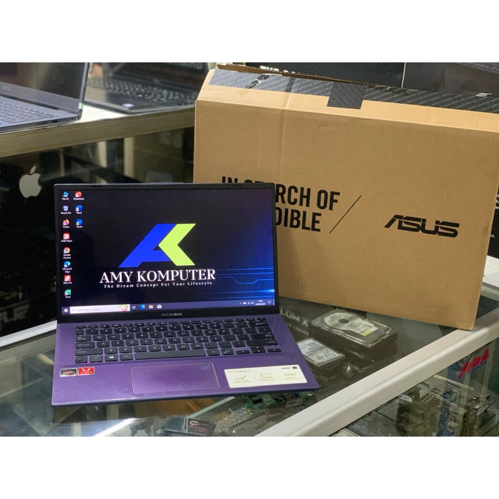Jual ASUS X412DA RYZEN 5 | 8GB | 256GB |14" FHD FULLSET | Shopee Indonesia