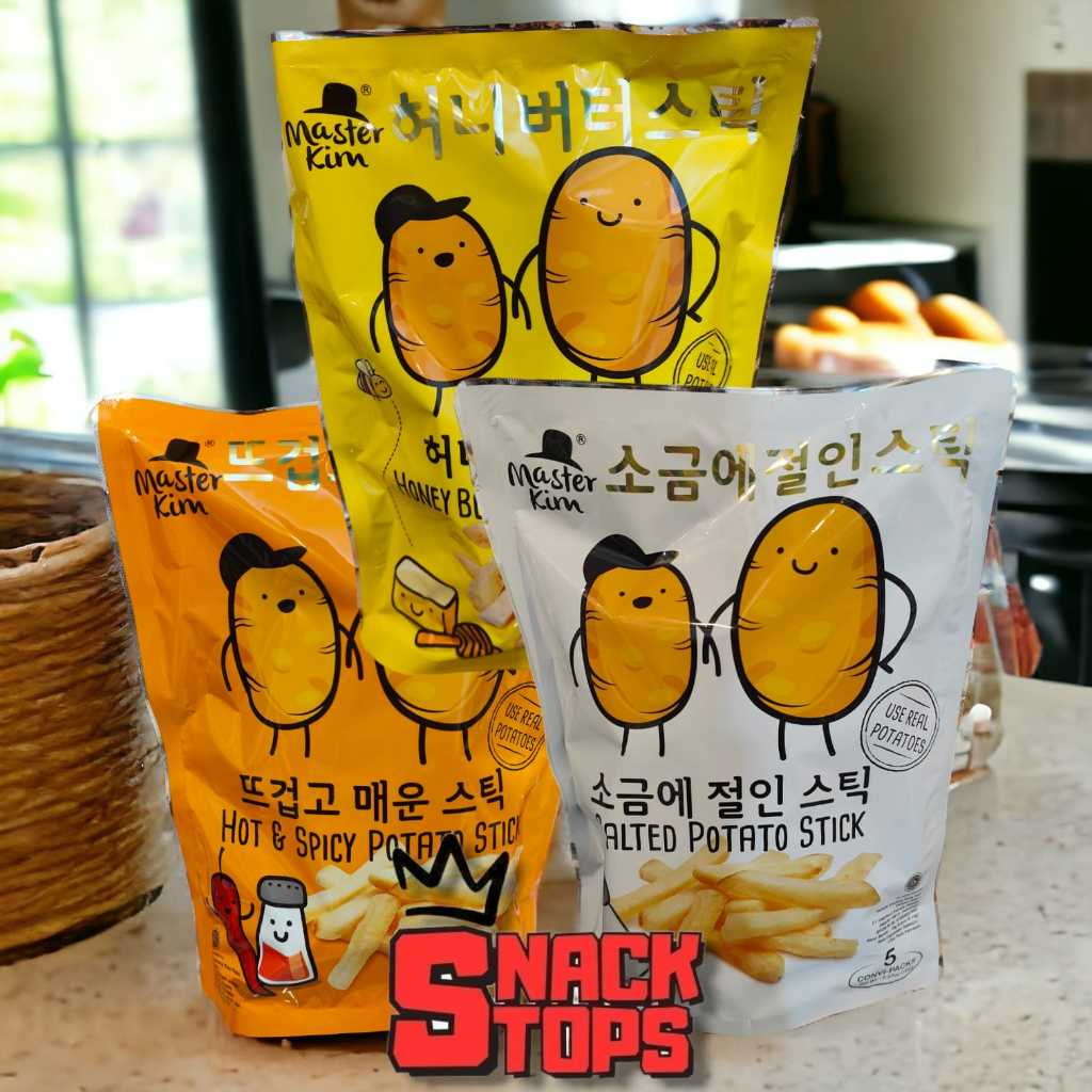 Jual Master Kim Potato Stick 70g - French Fries (isi 5pcs) | Shopee ...