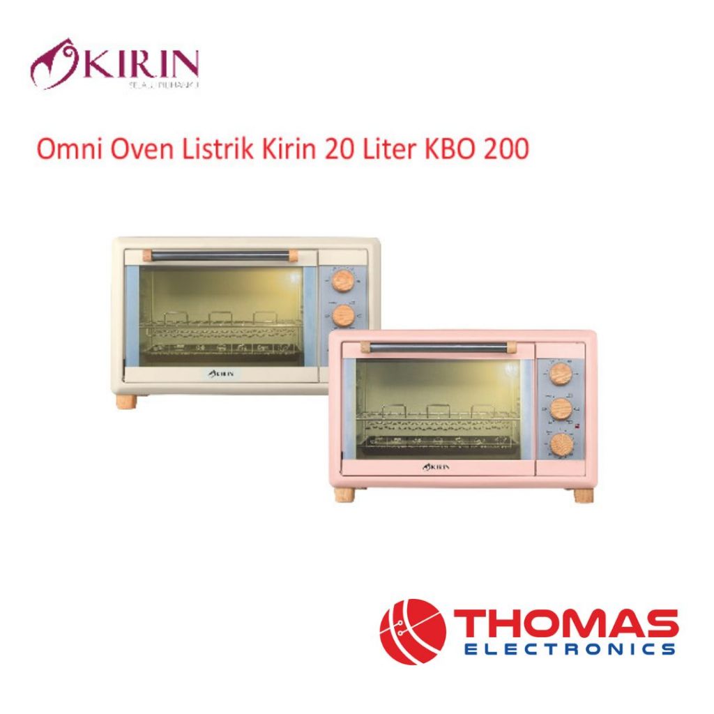 Jual Omni Oven Listrik Kirin 20 Liter KBO200 KBO 200 Marshmellow Pink Garansi Resmi | Shopee ...