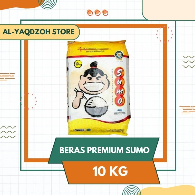 Jual Beras Premium SUMO Kemasan Kuning 10Kg | Shopee Indonesia