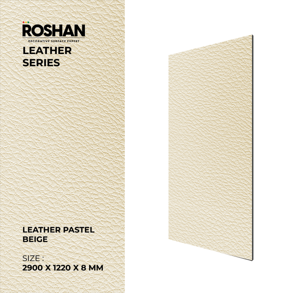 Jual WALL PANEL WPC ROSHAN 2.90 M x 1.22 M - LEATHER PASTEL BEIGE ...