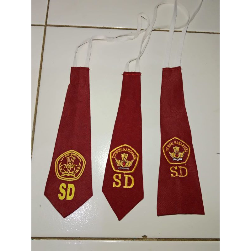 Jual Dasi sekolah SD Logo Tut Wuri Handayani Bordir | Shopee Indonesia