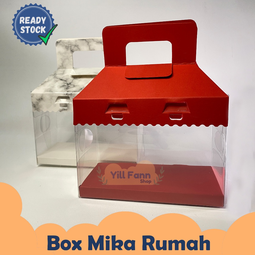 Jual Box Mika Rumah / Box Mika 2 Toples / Box Mika Kue Kering | Shopee ...