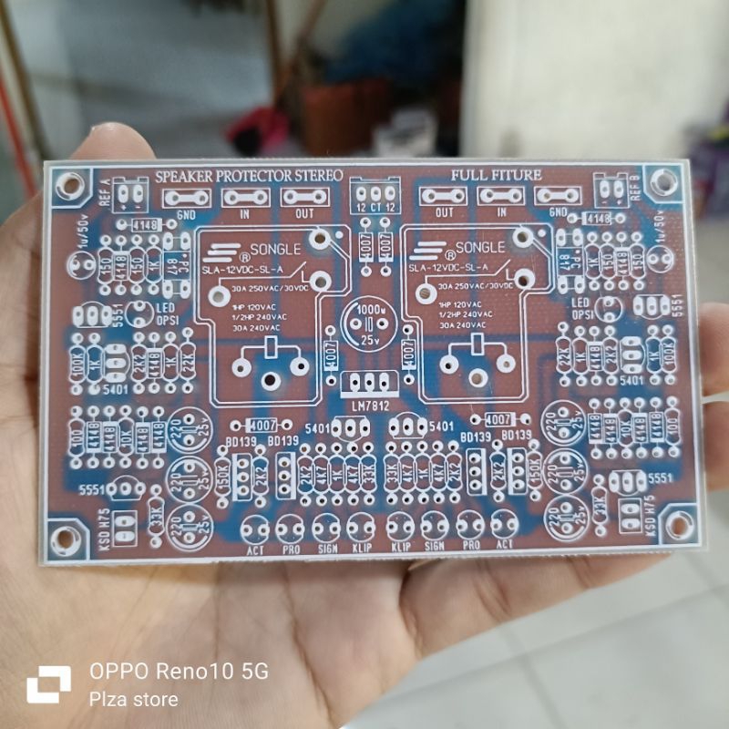 Jual Pcb speaker protektor stereo full fitur pcb protek protector ... Jual Pcb speaker protektor stereo full fitur pcb protek protector ...