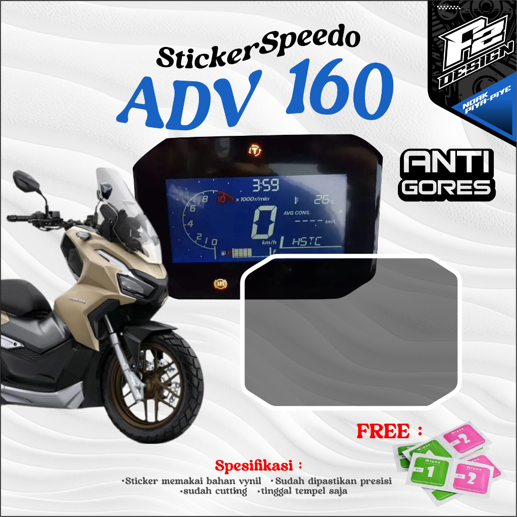 Jual STIKER CUTTING PELINDUNG SPIDOMETER, ANTI GORES SPEEDOMETER ADV ...