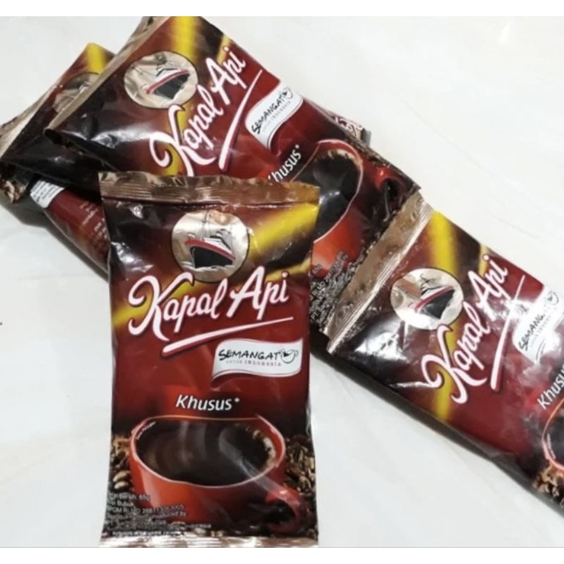 Jual Kopi Kapal Api khusus 60 gram sachet ecer | Shopee Indonesia