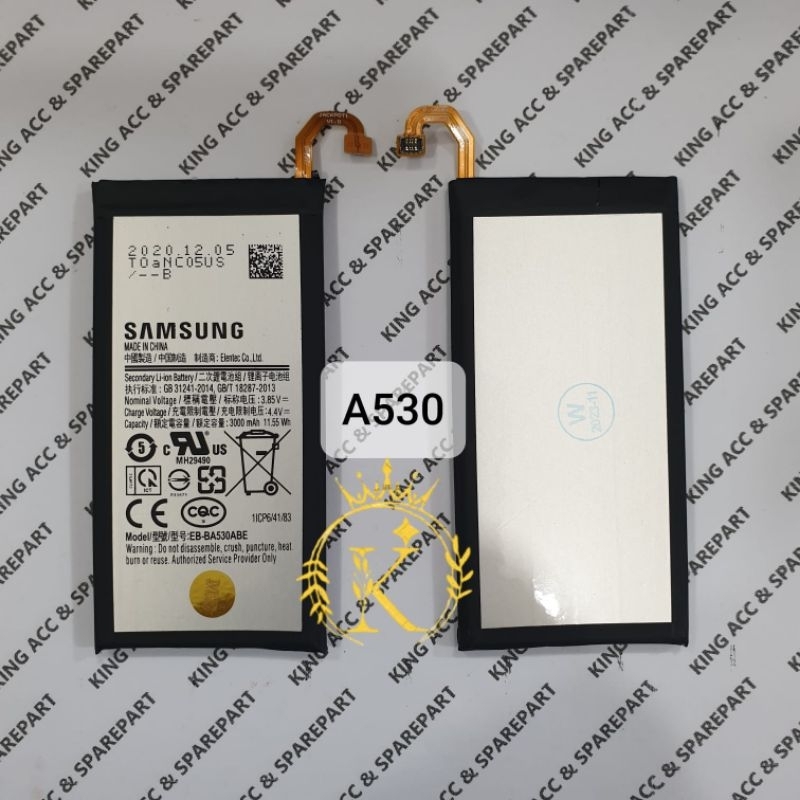 Jual BATERAI BATRE BATTERY SAMSUNG GALAXY A8 2018 A530 NA530ABE ...