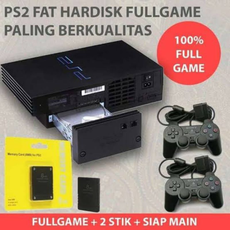 Jual PS2 HDD INTERNAL 500GB SIAP LEMBUR 24 JAM MURAHH | Shopee Indonesia