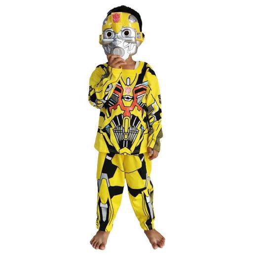 Jual Kejar Irit TERBARU KOSTUM BAJU ANAK ROBOT TRANSFORMERS BUMBLEBEE ...