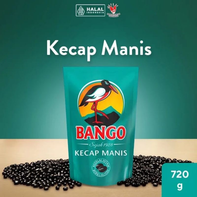 Jual Kecap Manis Bango Kemasan Refill 720 Gram 720Gr/520 Ml 520Ml ...