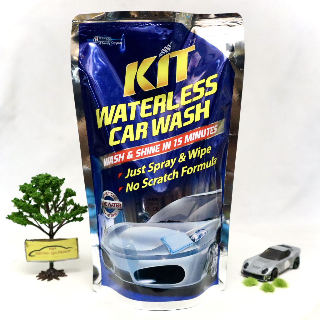Jual KIT Waterless Car Wash 500ml Pouch Shampoo Sampo Sabun Cuci Mobil ...