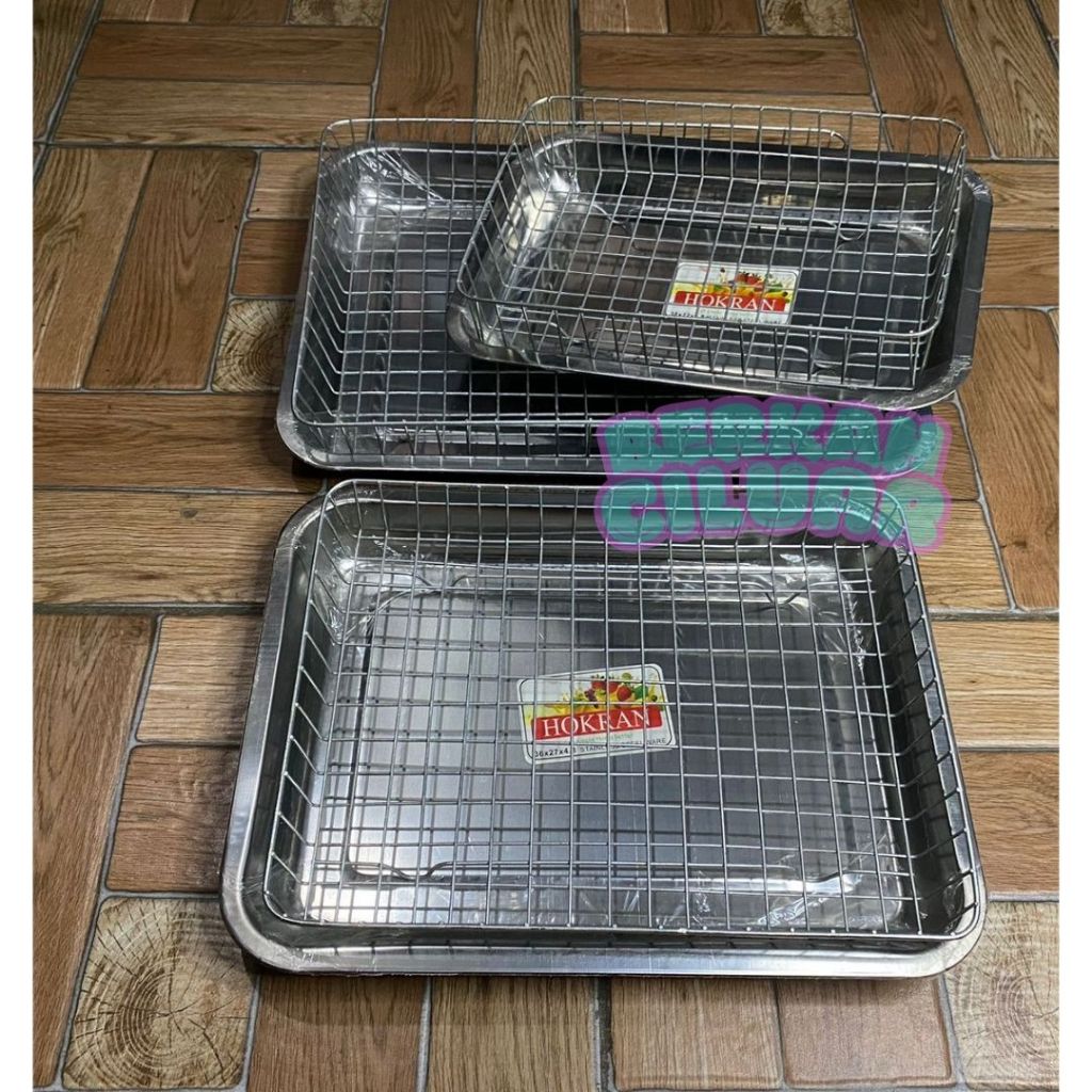 Jual Cooling Rak Keranjang Peniris Makanan Pendingin Gorengan & Wadah ...