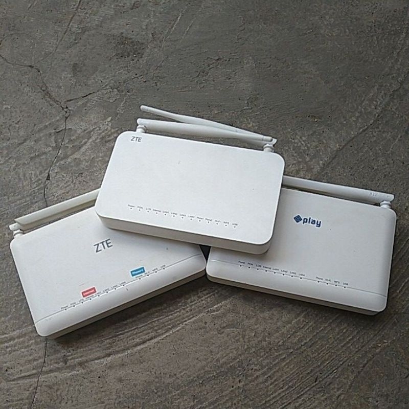 Jual ZTE GPON ONT V1 V3 F670L port hijau | Shopee Indonesia
