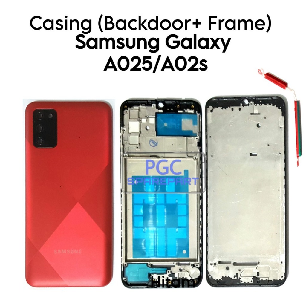 Jual Casing Fullset ( Backdoor + Frame ) Samsung Galaxy A025 / A02s / SM-A025F / SM-A025F/DS ...