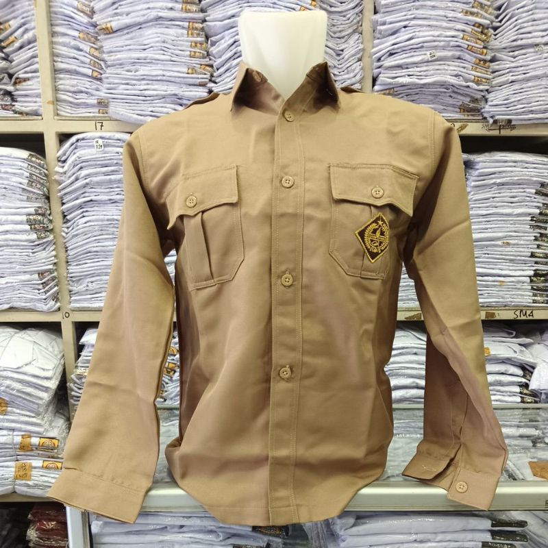 Jual BAJU PRAMUKA RAPILO LAKI" PANJANG | Shopee Indonesia