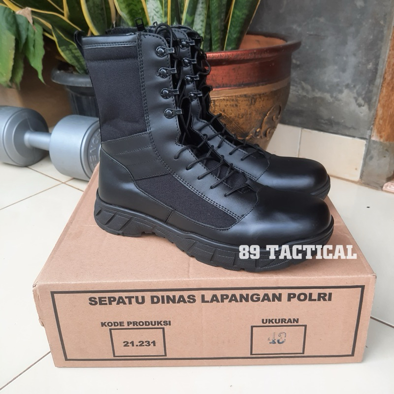 Jual SEPATU PDL POLRI ORIGINAL 2022 | Shopee Indonesia