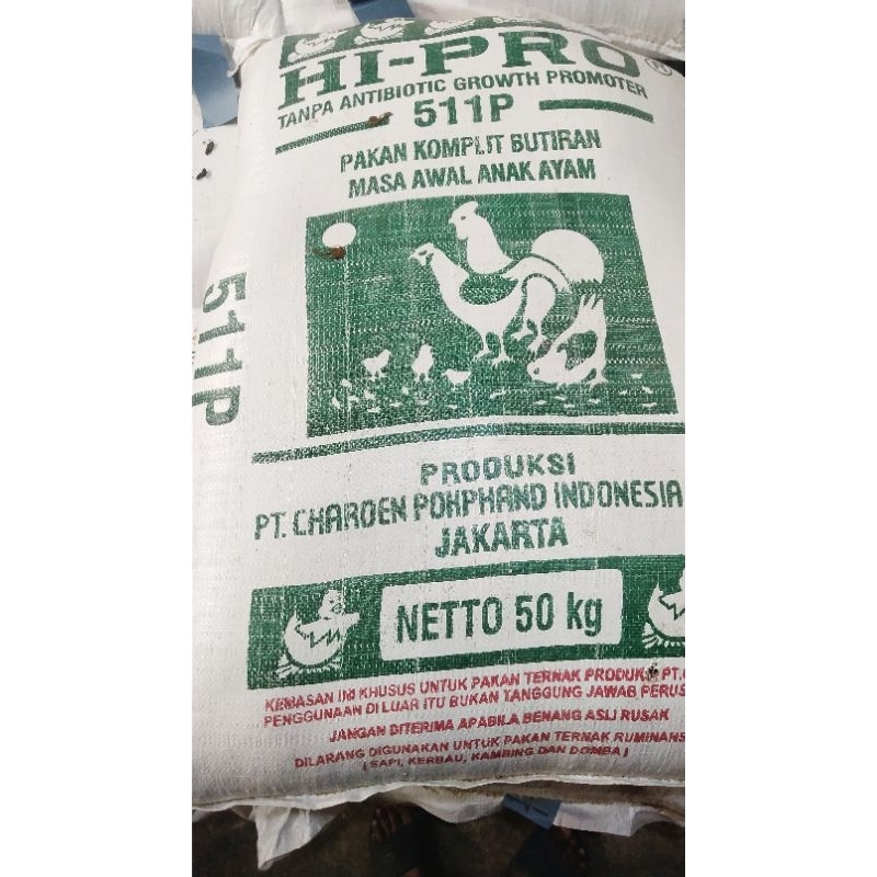 Jual 511 P HI PRO pakan Anak Ayam DOC Masa Awal Teraphy | Shopee Indonesia