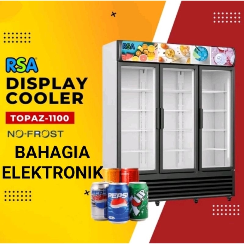 Jual RSA TOPAZ-1100 SHOWCASE 3 PINTU | Shopee Indonesia