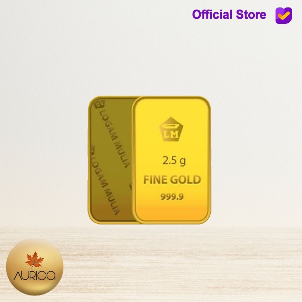 Jual Logam Mulia Antam Retro Berdiri - 2.5GRAM | Shopee Indonesia