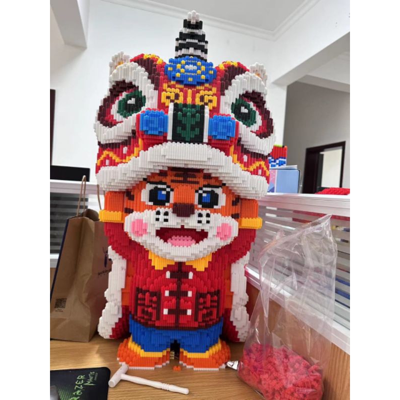 Jual NANO BLOCK TIGER 3D BARONGSAI | Shopee Indonesia