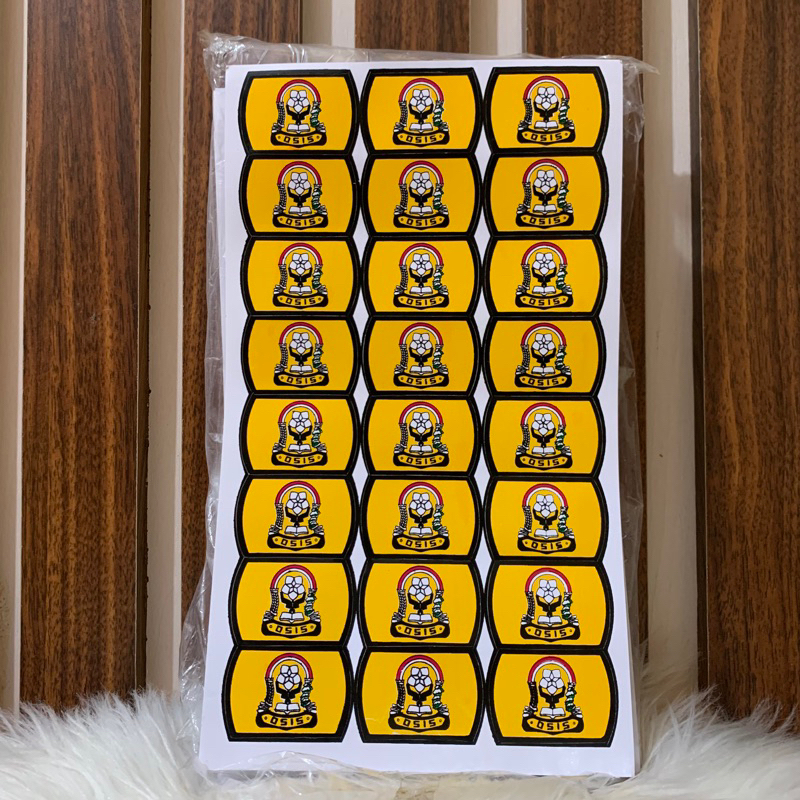 Jual STIKER KEPALA GESPER SEKOLAH / LOGO IKAT PINGGANG SEKOLAH (PER ...