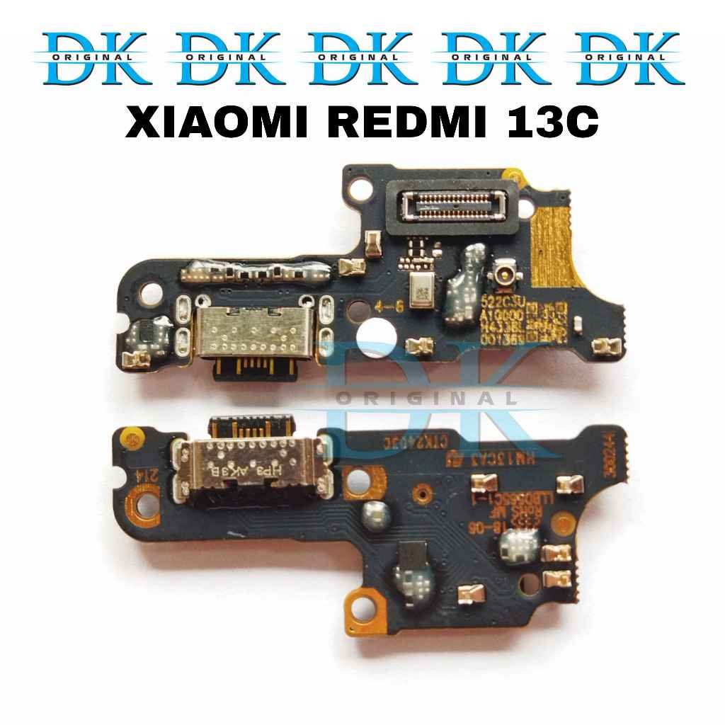 Jual Konektor Charger Redmi 13c USB Papan Cas Mic Pcb Board Ori ...