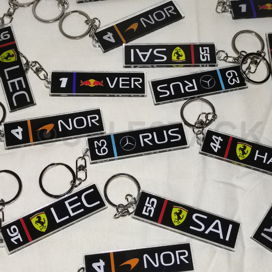 Jual F1 Keychain Driver Tag Series | Shopee Indonesia