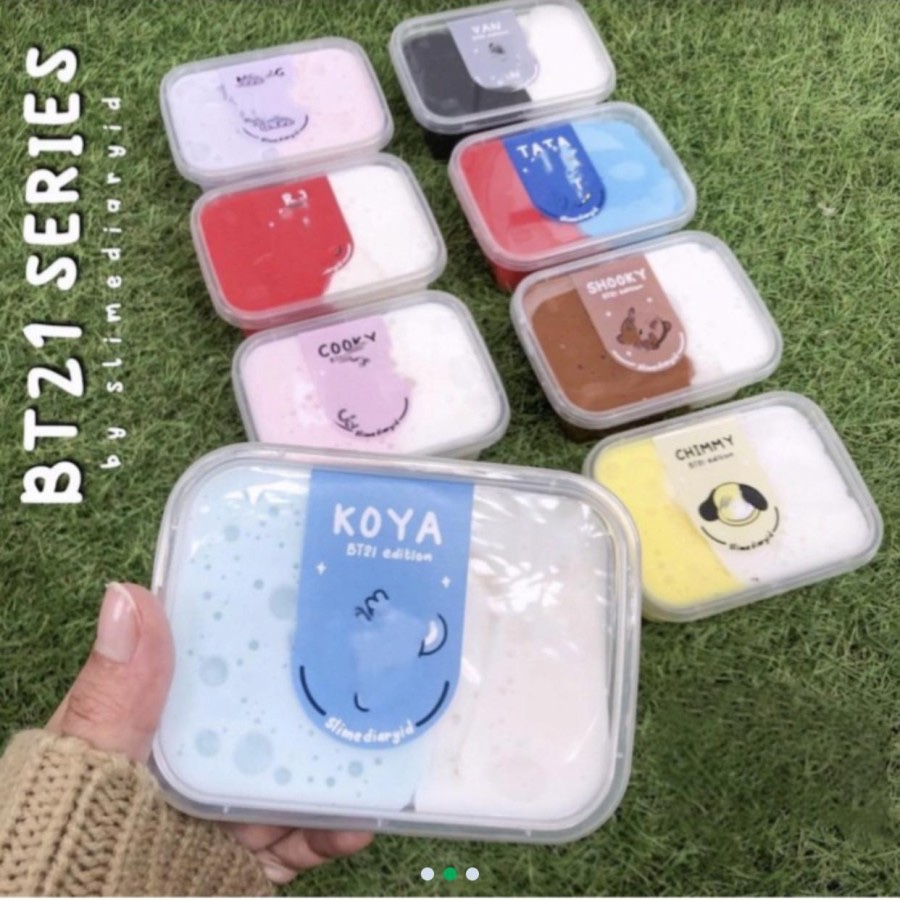 Jual SLIME KPOP CHARACTERS by SLIMEDIARY / diary sdi slimediary id bt ...