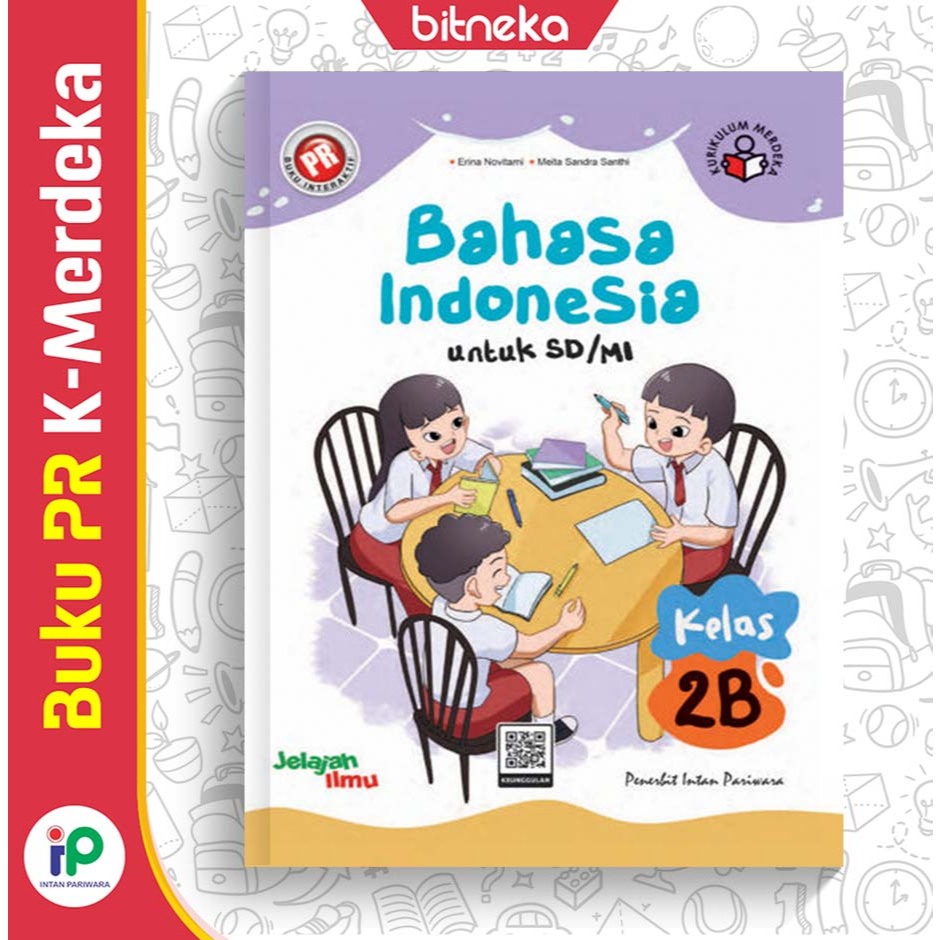 Jual Buku PR Interaktif Bahasa Indonesia 2B SD/MI Kelas 2 Semester 2 - Kurikulum Merdeka - Intan ...