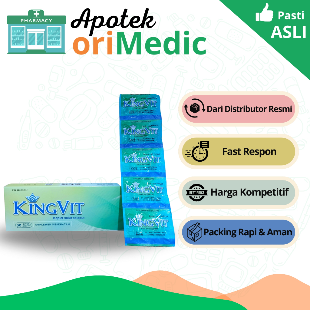 Jual Kingvit 10 Kaplet | Shopee Indonesia