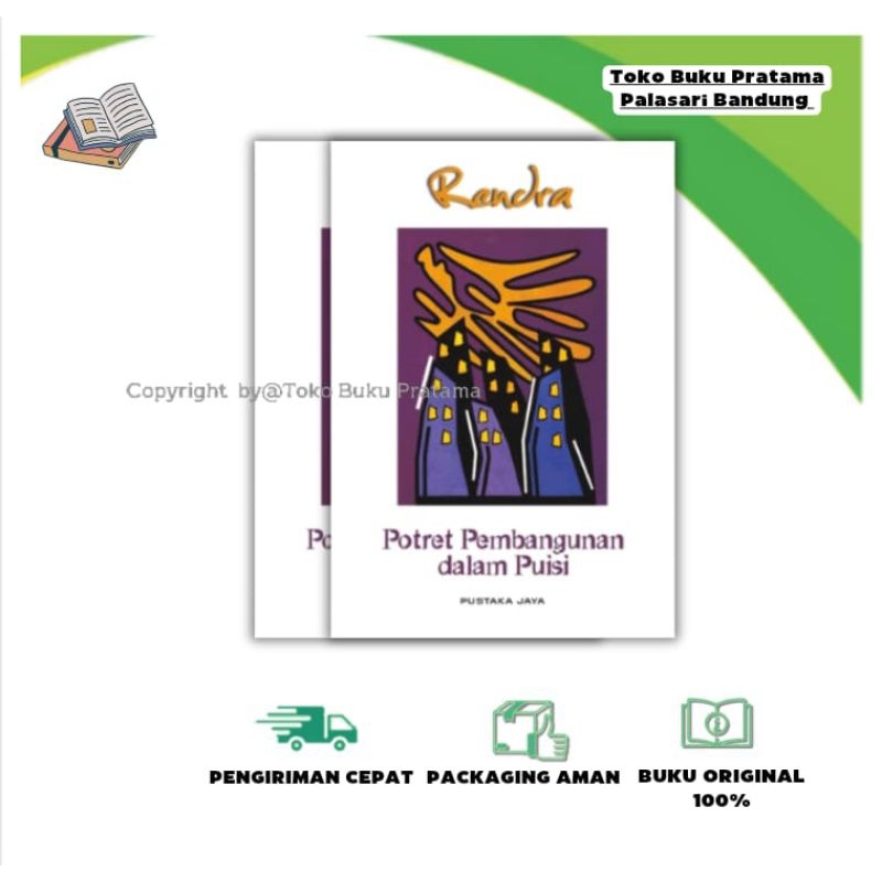 Jual Buku Puisi Potret Pembangunan Dalam Puisi - WS Rendra - ORI ...
