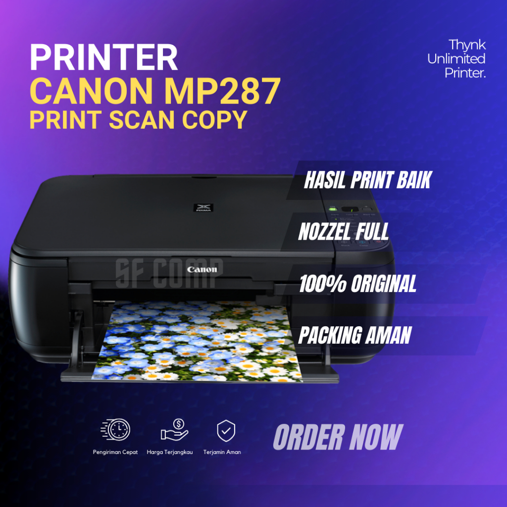 Jual PRINTER CANON MP287 KOSONGAN | Shopee Indonesia