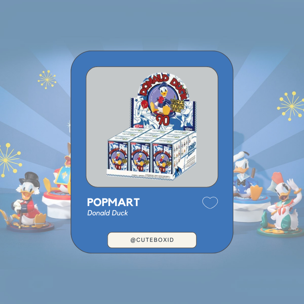 Jual POPMART Disney Donald Duck 90th Anniversary Series [Blind Box ...