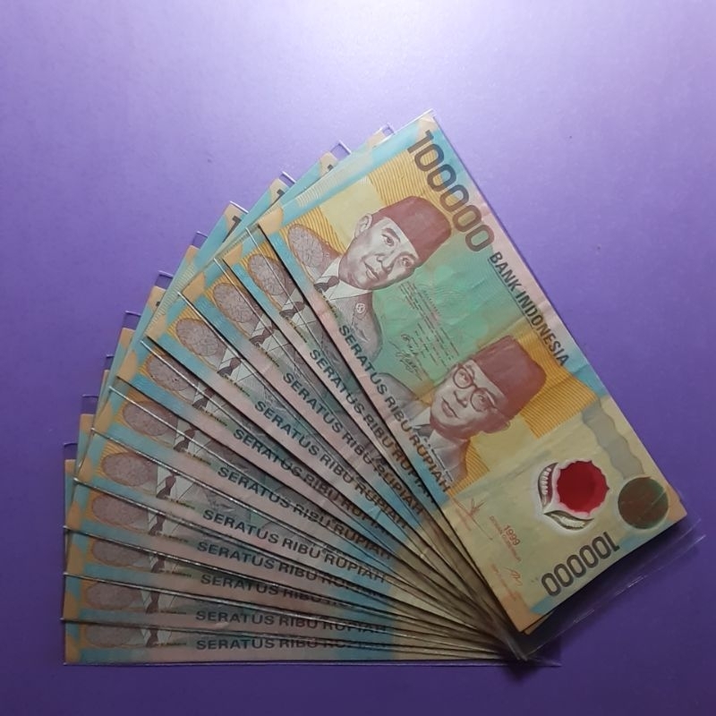 Jual Uang kuno 100000 rupiah polymer tahun 1999 | Shopee Indonesia