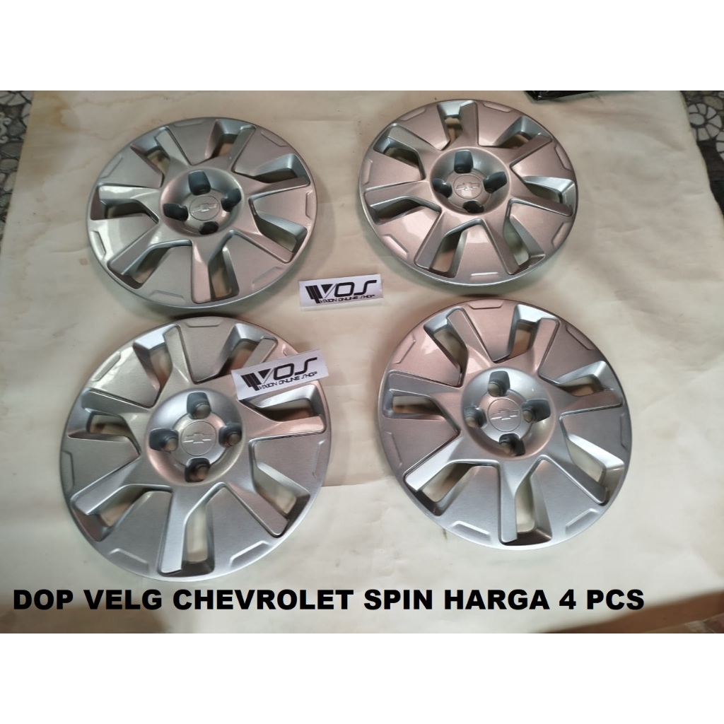 Jual DOP VELG CHEVROLET SPIN HARGA 4 PCS ORIGINAL CHEVROLET UKURAN 15 ...